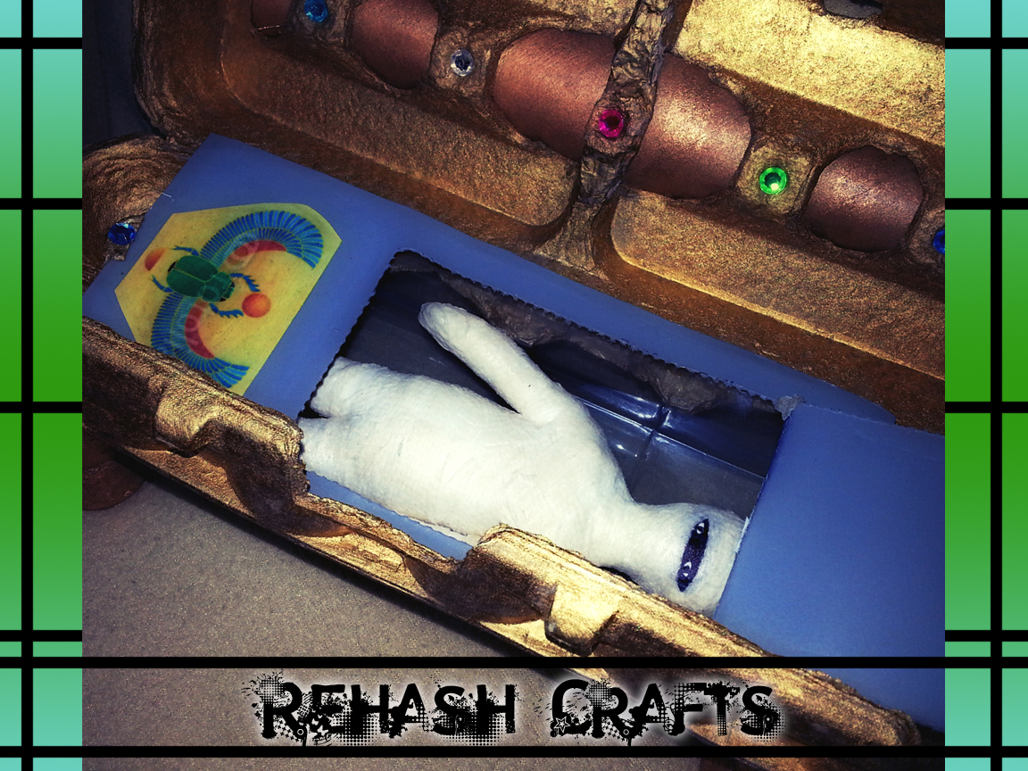 Rehash Crafts - Egyptian Sarcophagus